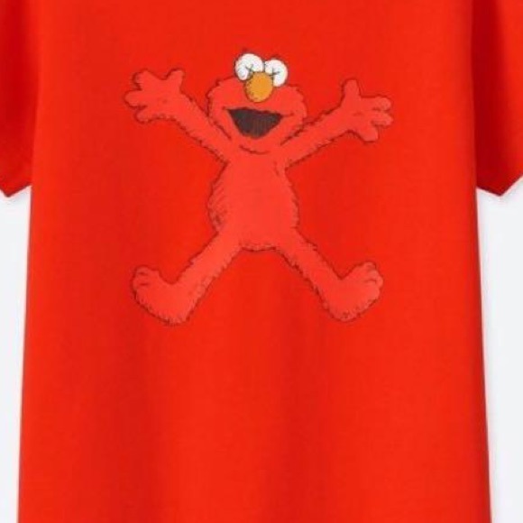 Uniqlo x KAWS | Shirts & Tops | Uniqlo X Kaws X Sesame Street Nwt Kids ...